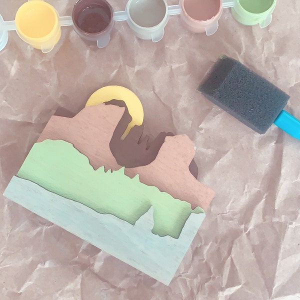 DIY 3D Arizona Desert Landscape Art Kit | Sedona | Phoenix | Mesa | DIY ...