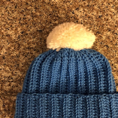 Easy Breezy Ribbed Beanie Crochet Pattern PDF Digital Download Crochet ...