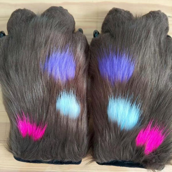 Handcrafted Fursuit Bottoms - Realistic Faux Fur Pants for Furry ...