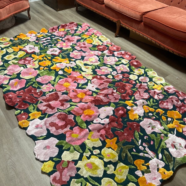 Hand-tufted Wilfred Rug Handmade Carpets for Bedroom Livingroom Modern ...