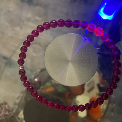 AAAA QUALITY so Gorgeous Ruby Corundum Smooth Round Ball Beads 5.MM ...
