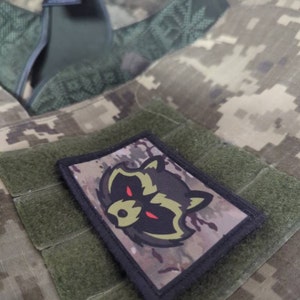 Distressed Cross/usa Flag Morale Patch Hook and Loop Custom Patch 2x3 ...