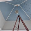 Gold Ceiling Decals. 2 Inch Stars. 8 Point Star Decals. Geometric Wall ...