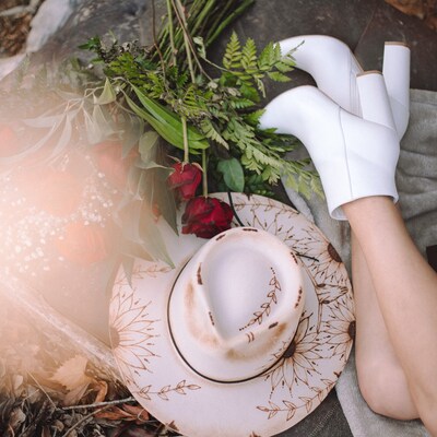 Lindsay: Bull Skull Mandala Sunflowers. Made to Order Handcrafted ...