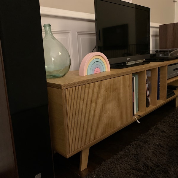Sideboard Vinyl, Media Console, Tv Möbel, TV Unit, TV Console Vinyl ...