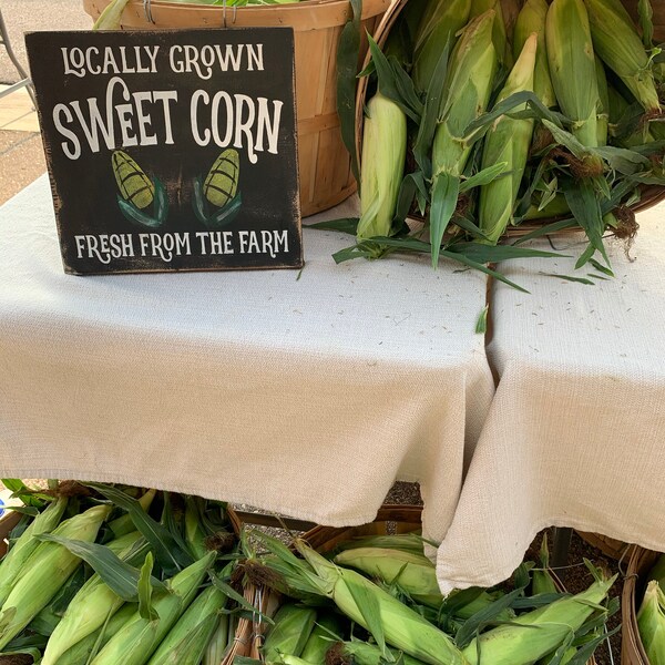 Sweet Corn Sign / Farmhouse Sign / Produce Sign / Sweet Corn for Sale ...