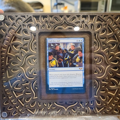 MTG Custom Wooden Card Display Magic the Gathering Card Frame Trading ...