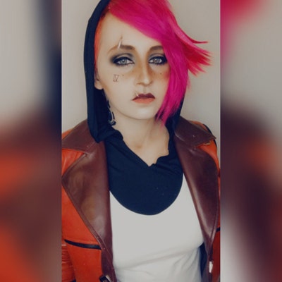 FULL SIZE Vi Cosplay Temporary Tattoo Set - Etsy