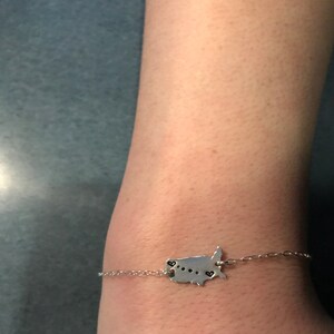 State Bracelet, UNITED STATES Map With Hearts, State to State Bracelet ...