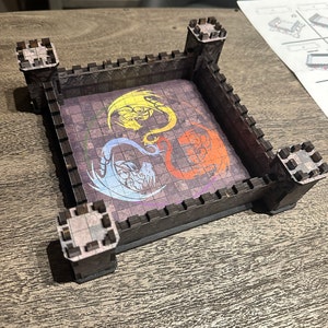 Giant Dnd Tavern Terrain Kit 129pc Double Side Printed on 1/8 MDF 11 ...