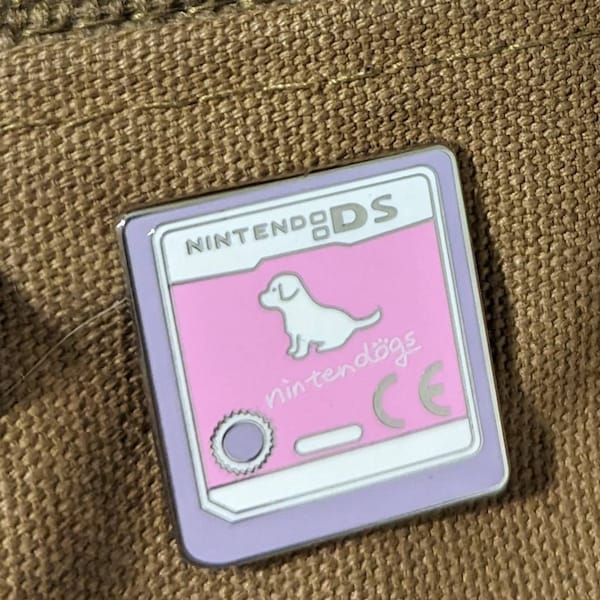 Nintendogs Game Cartridge Inspired Hard Enamel Lapel Pin Badge - Etsy