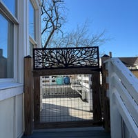 Dragonfly Entry Gate / Garden Metal Gate / Decorative Pedestrian Gate ...