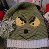 EASY CROCHET PATTERN - Grinch Inspired - Christmas Hat - Holiday - Elf ...