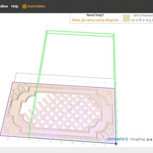 2 Bed Set RLF File 3D STL Models Furniture Beds Headboard Backsides for ...