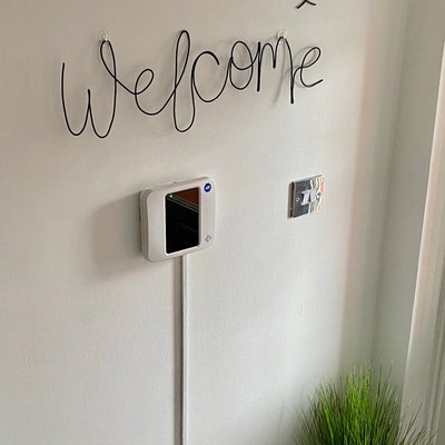 Wire 'welcome' Sign, Handmade Wire Words, Names, Phrases, Quotes ...