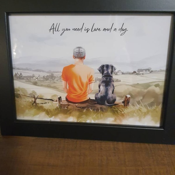 Dog Bereavement Gift, Pet Loss Gifts, Stocking Filler for Men, Dog ...
