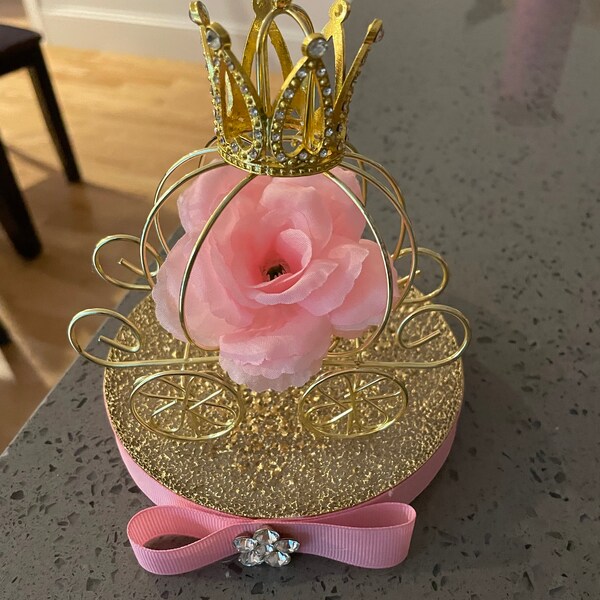 Carriage Cake Topper for Your Fairy Tale Wedding Cakes Christening or ...