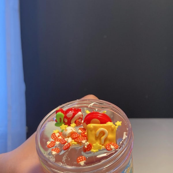 Strawberry Japanese Soda Fizz Slime (scented) - Etsy