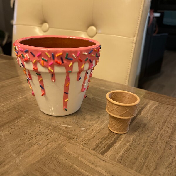 Sprinkle Planter, Cloud Plant Pot, Sunset Planter, Ice Cream Planter ...