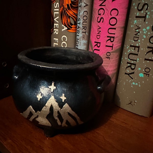 ACOTAR Cauldron Figurine, ACOTAR Cauldron, Suriel Figurine, Suriel Tea ...