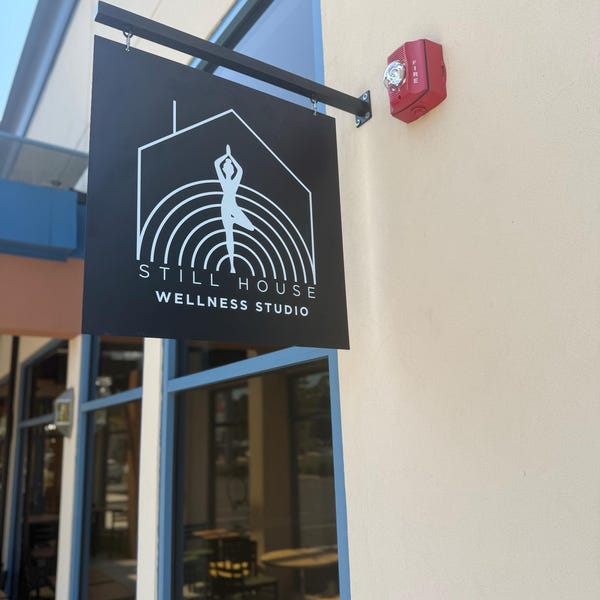 Custom Storefront Backlit Sign | LED Metal Lighted Outdoor Logo for ...