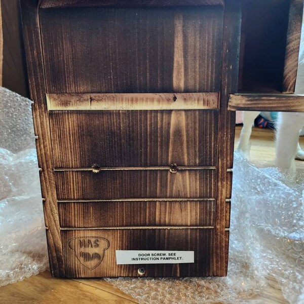 Squirrel House, Squirrel Nest Box, Wildlife Rehab Approved Squirrel Box ...