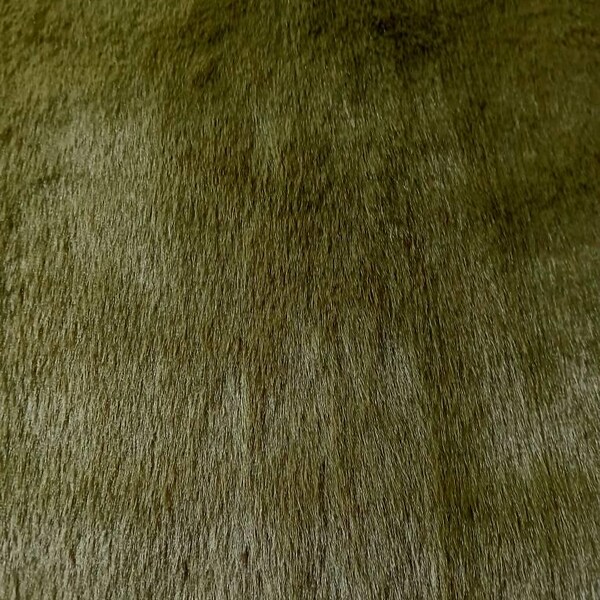 Coffee Brown Spotted Deer Fleece Fabric,reindeer Printed Long Pile ...