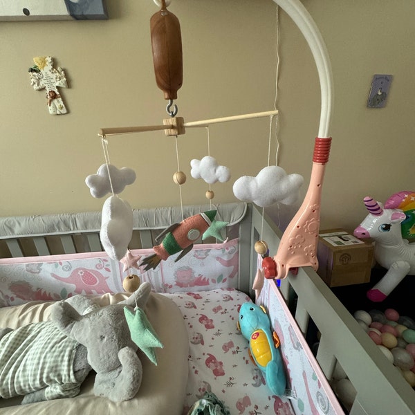 Space Baby Mobile, Baby Crib Mobile, Space Nursery, Nursery Mobile ...