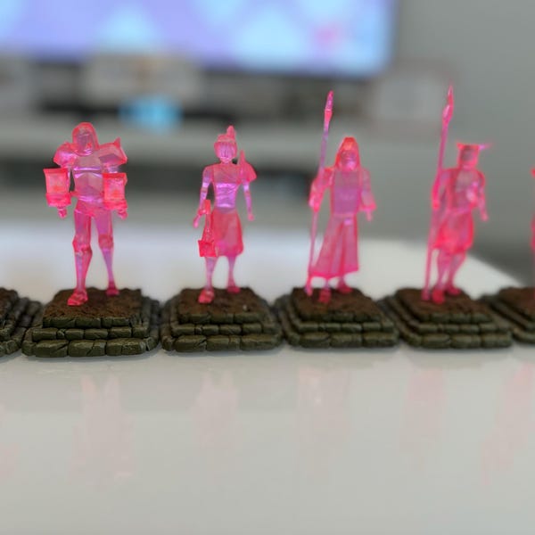 Osrs/runescape - Barrows Brothers Display Set - Etsy