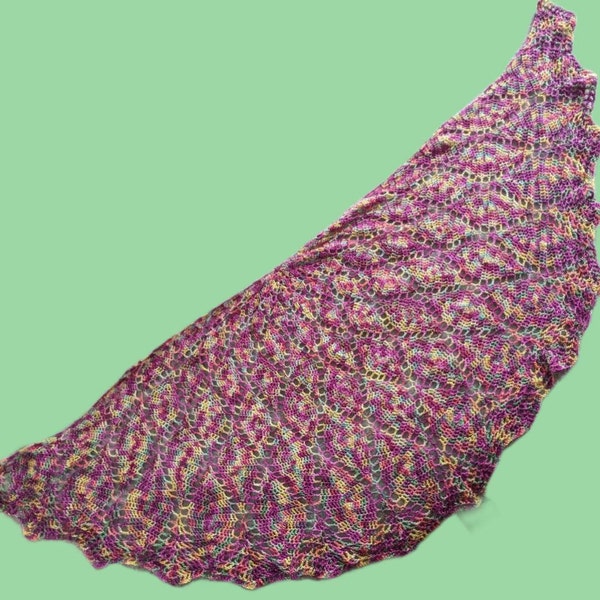 Mandala Shawl Crochet Pdf Pattern INSTANT DOWNLOAD - Etsy