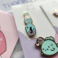 Angler Fish Enamel Pin, Cute Sea Animal Pins, Ocean Aquatic Pins ...