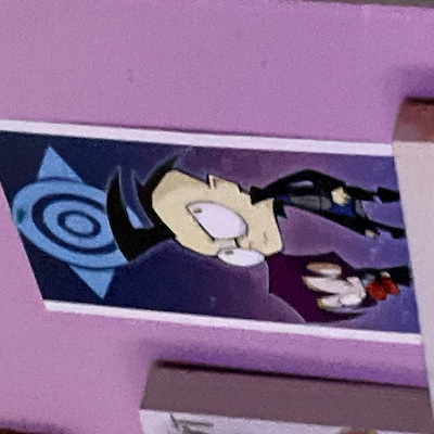 Invader Zim Vinyl Sticker Sheet 11 Tiny Stickers Zim Dib - Etsy