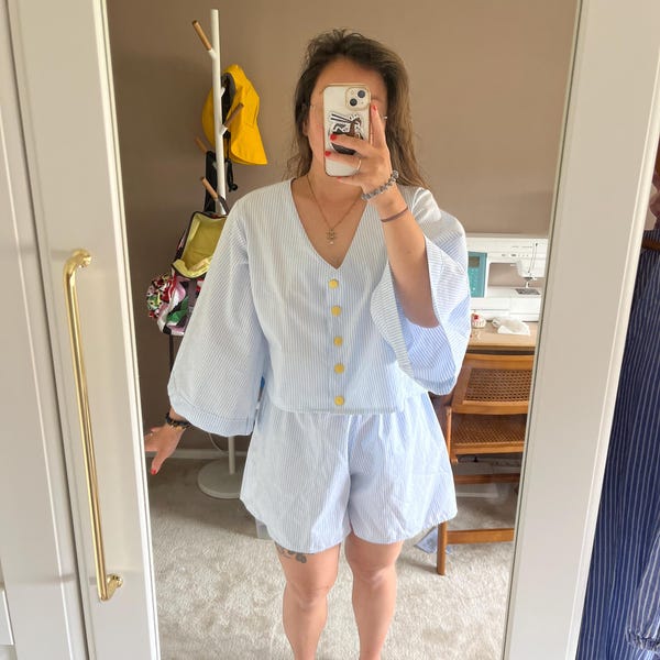 Pipit Vest Digital PDF Sewing Pattern - Etsy