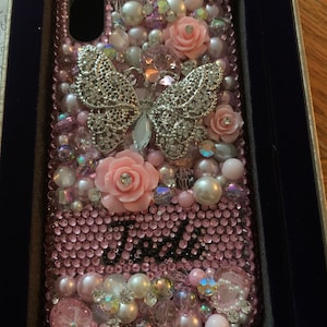 The Universe Popsocket Grip Bling Genuine Crystals Case For | Etsy