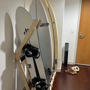 The APRES Vertical Ski Storage Rack - Etsy