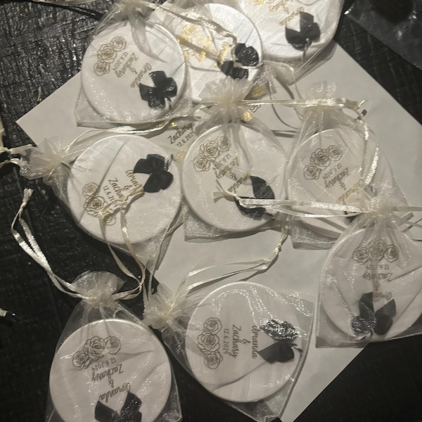 Return Address Labels, Clear Gold Foil Labels, Wedding Guest Address ...