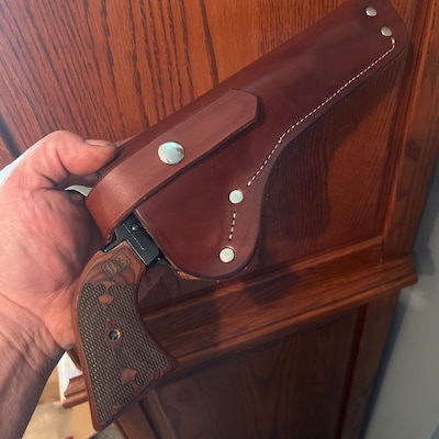 Revolver .22lr Holster Ruger Heritage Rough Rider Hand Crafted Genuine ...