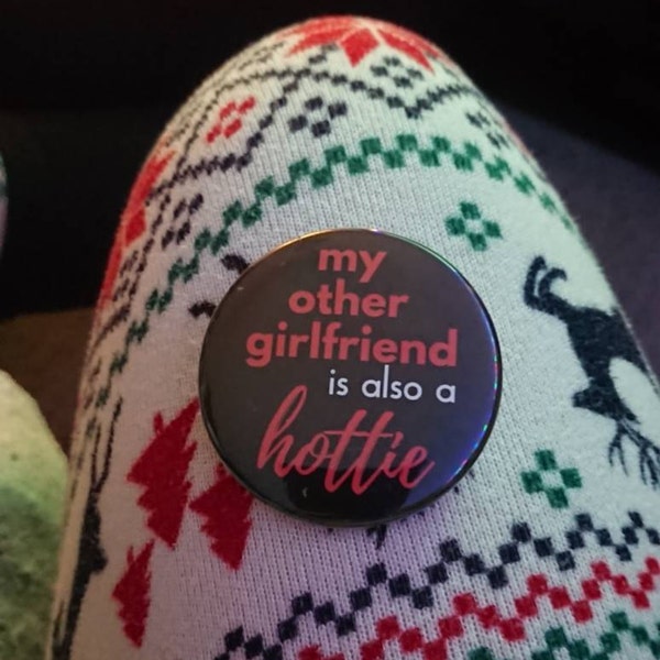 My Other Girlfriend Badge - Poly Badge - Polyamorous Design - Polyam ...