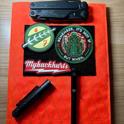 Limited Edition PVC Patch Tactical Morale Patch Velcro Patch I SAW THAT ...