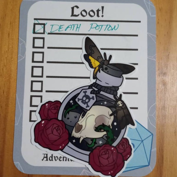 This is Fine Natural 1 Sticker: Cute Dnd Sticker, Dnd Gift, Laptop ...