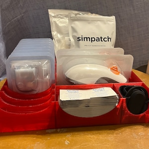 Omnipod Drawer Organizer 12 Pod Caddy Plus Extra - Etsy