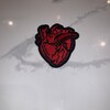 Anatomy Heart Iron on Patch, 3.5 Inch Heart,patch Heart,embroidery ...