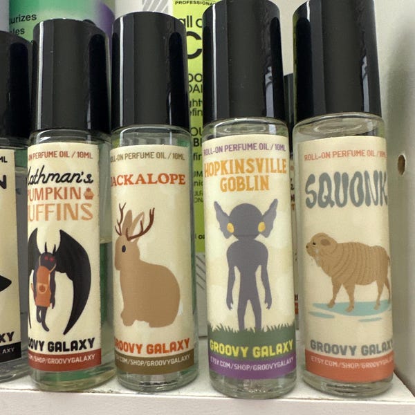 Loveland Frogman Roll on Perfume Oil / Cryptid Perfume, Weird Funky ...