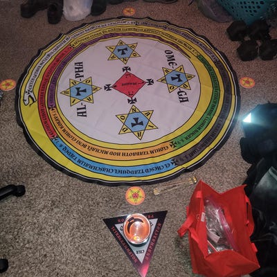 Enochian Holy Table of Practice Altar Cloth - Etsy