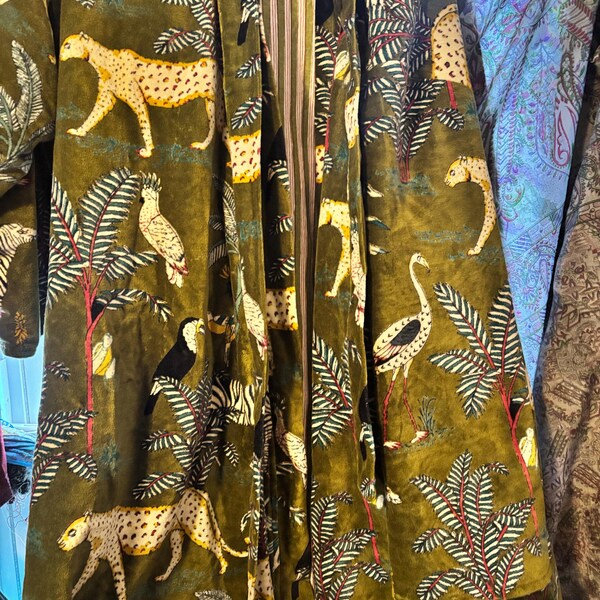 Black 100% Cotton Indian Beach Kimono Robe ,kimono Robe,cotton Robe ...