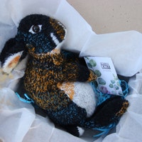 KNITTING PATTERN Black Otter Rex Rabbit - Etsy UK