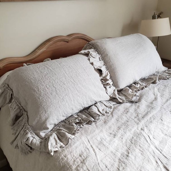 Soft Linen Sheet Set. Organic Linen Bed Sheet. Linen Sheet Set US Twin ...