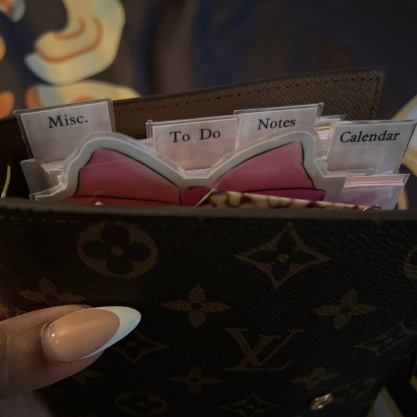 PRINTED Bill Tracker Planner Insert Refills Pink Blush for Your Pm Mm ...