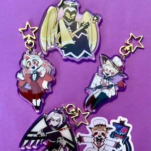 Moon Knight 3.5 Acrylic Charms, Double Sided - Etsy