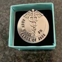 Nursing Graduation Pin RN Pin BSN Nurse Pin Personalized Custom Pin for ...